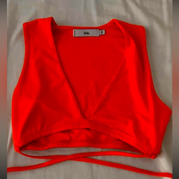 Adika | Tops | Adika Cross Body Crop Top | Poshmark